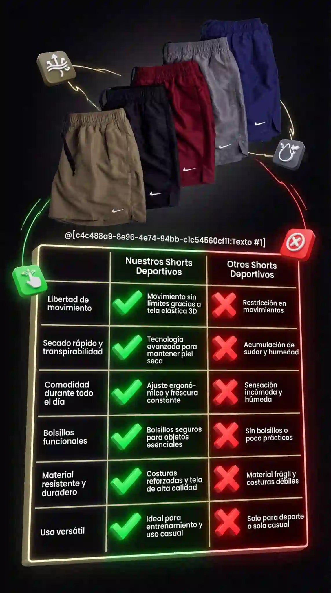 Pantalonetas deportivas PAGA 3 Y LLEVA 6. fpv c26 – Colombia